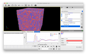 OVITO Software - LAMMPS Tube