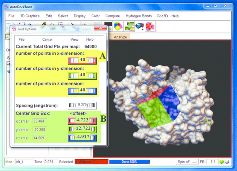 AutoDock Software - LAMMPS Tube