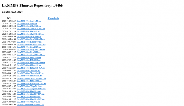 LAMMPS Installation on Windows 10 - LAMMPS Tube