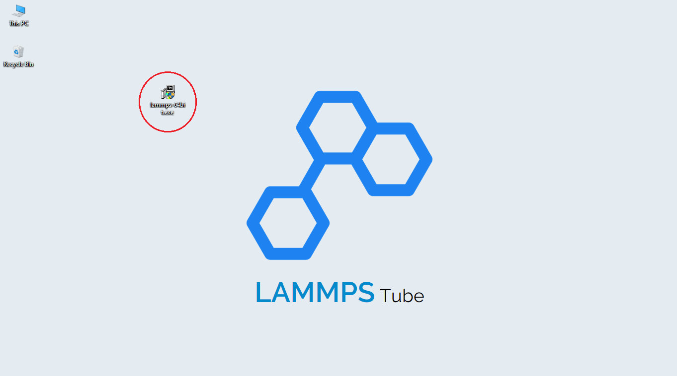 LAMMPS Installation on Windows 10 - LAMMPS Tube