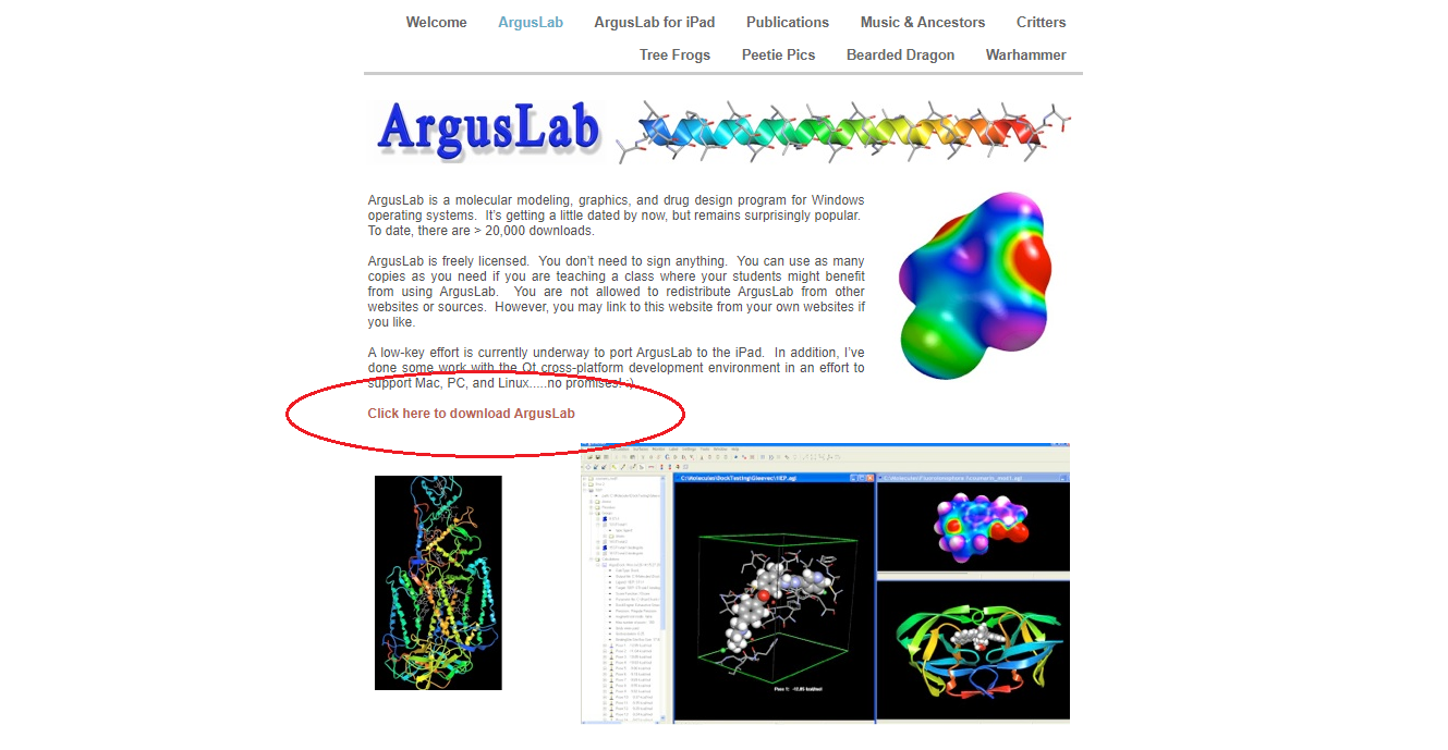 Arguslab Installation on Windows 10 - LAMMPS Tube