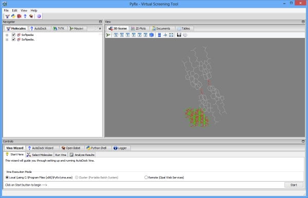 PyRx Software - LAMMPS Tube
